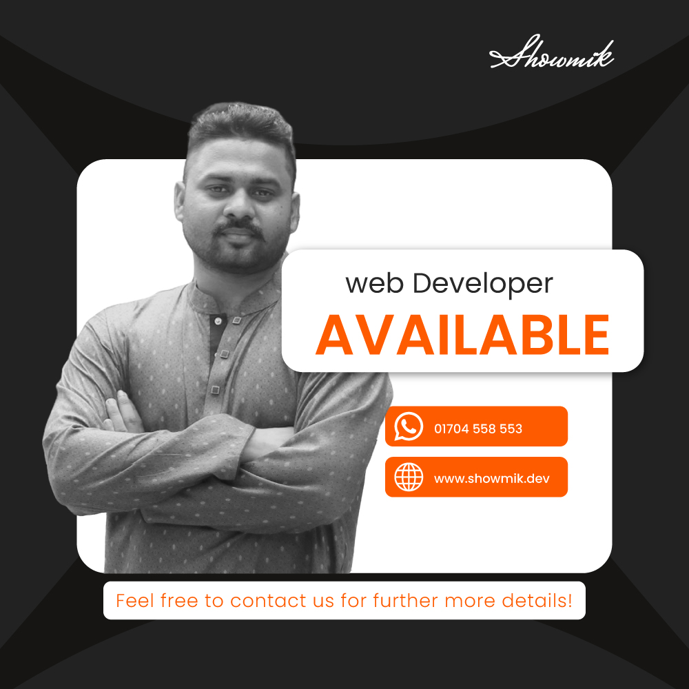 WordPress Web Developer - Shahariar Kabir Showmik
